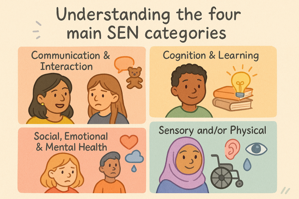 Understanding the four main SEN categories: a practical guide for ...